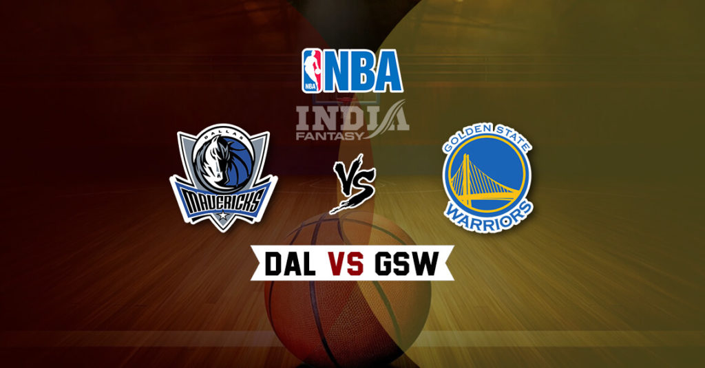 DAL vs GSW Dream11 NBA Team, Jan 14, 2019 - Fantasy Team