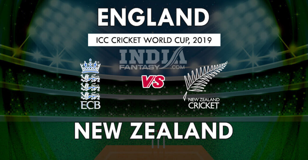 NZ vs ENG Dream11 Match Prediction | ICC CWC 2019 | Preview, Team News ...