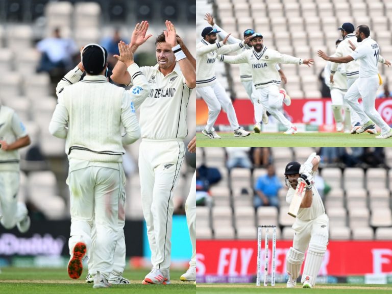 IND vs NZ, WTC Final, Day 5: India End Day on 64 for 2. Watch Highlights