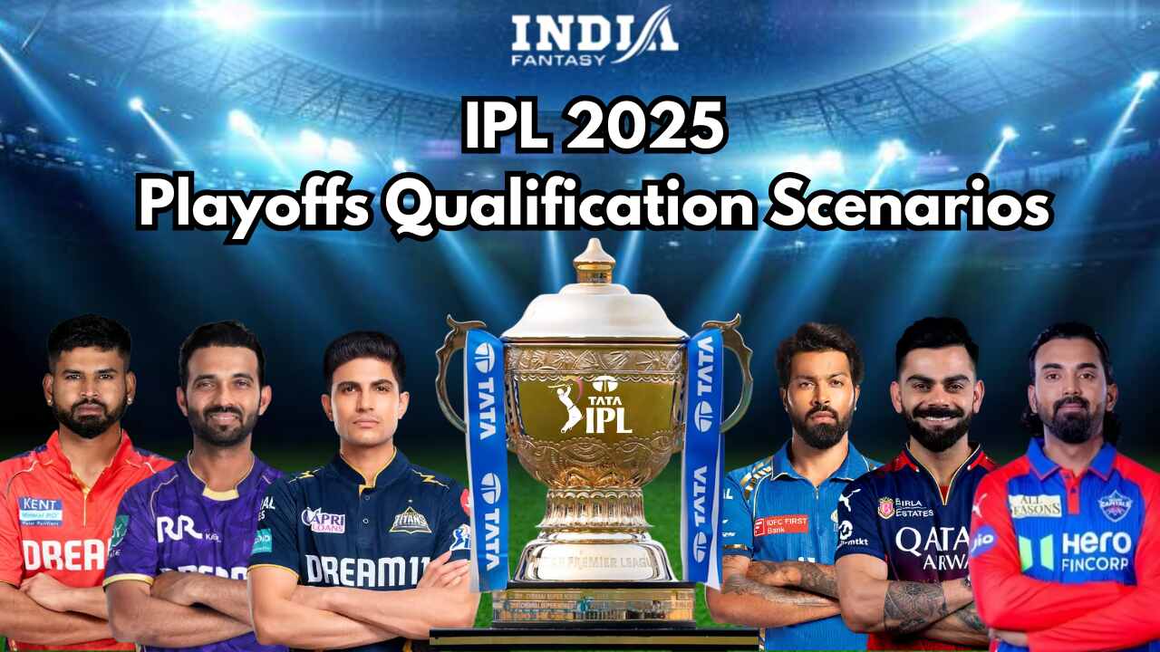 IPL 2025 Playoff Race: Who’s In, Who’s Out & The Road Ahead