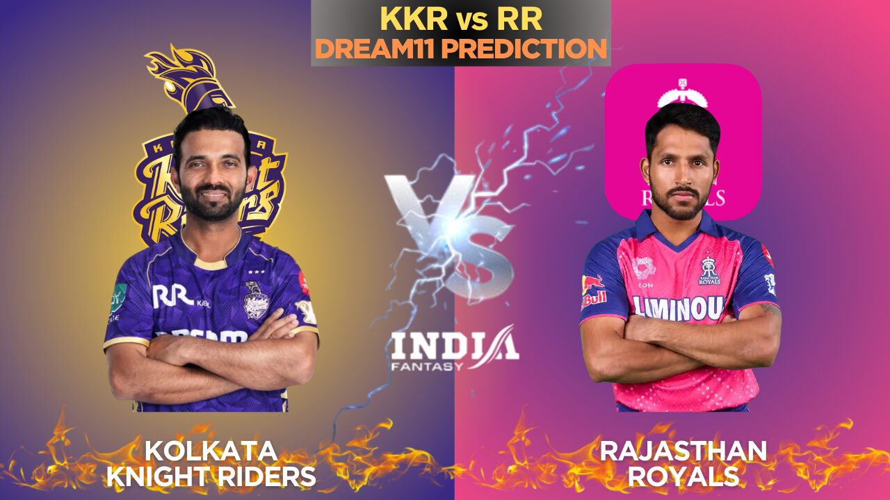 KKR vs RR Dream11 Prediction IPL 2025 Match-53, Team News, Pitch Report ...