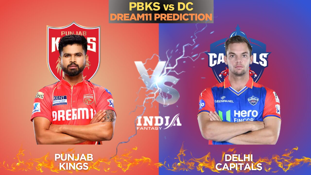 PBKS vs DC Dream11 Prediction IPL 2025 Match-66, Team News, Pitch Report, Squad, Fantasy Teams ...