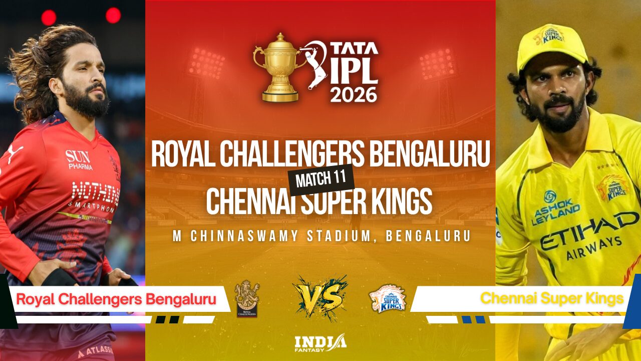 RCB vs CSK Today’s Match Prediction & Cricket Betting Tips: Indian ...