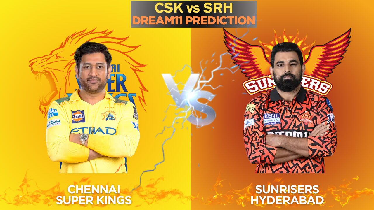 CSK vs SRH Dream11 Prediction IPL 2025 Match-43, Team News, Pitch Report, Squad, Fantasy Teams ...