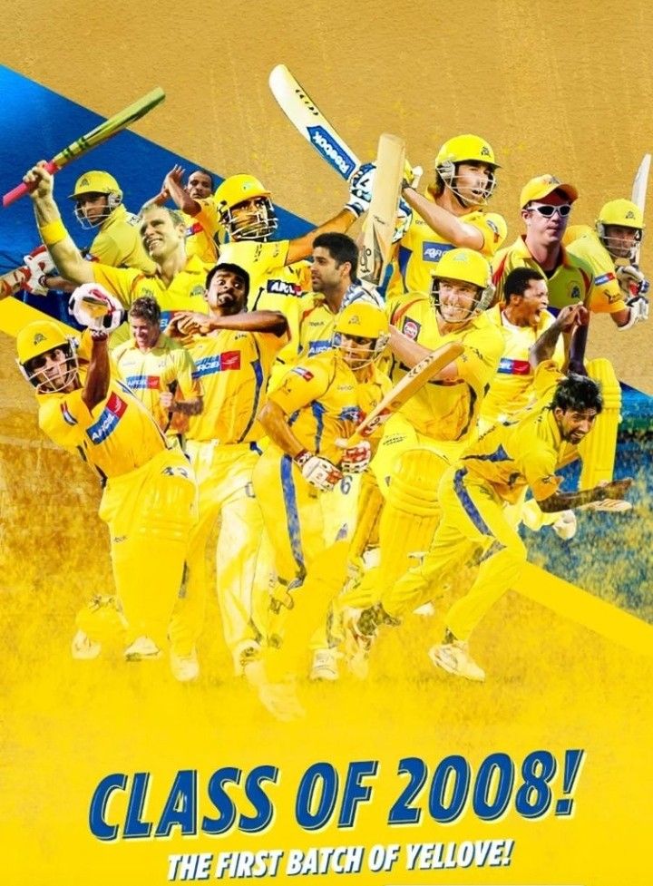 CSK Poster: The 4-time IPL Champions and their historic posters - India ...